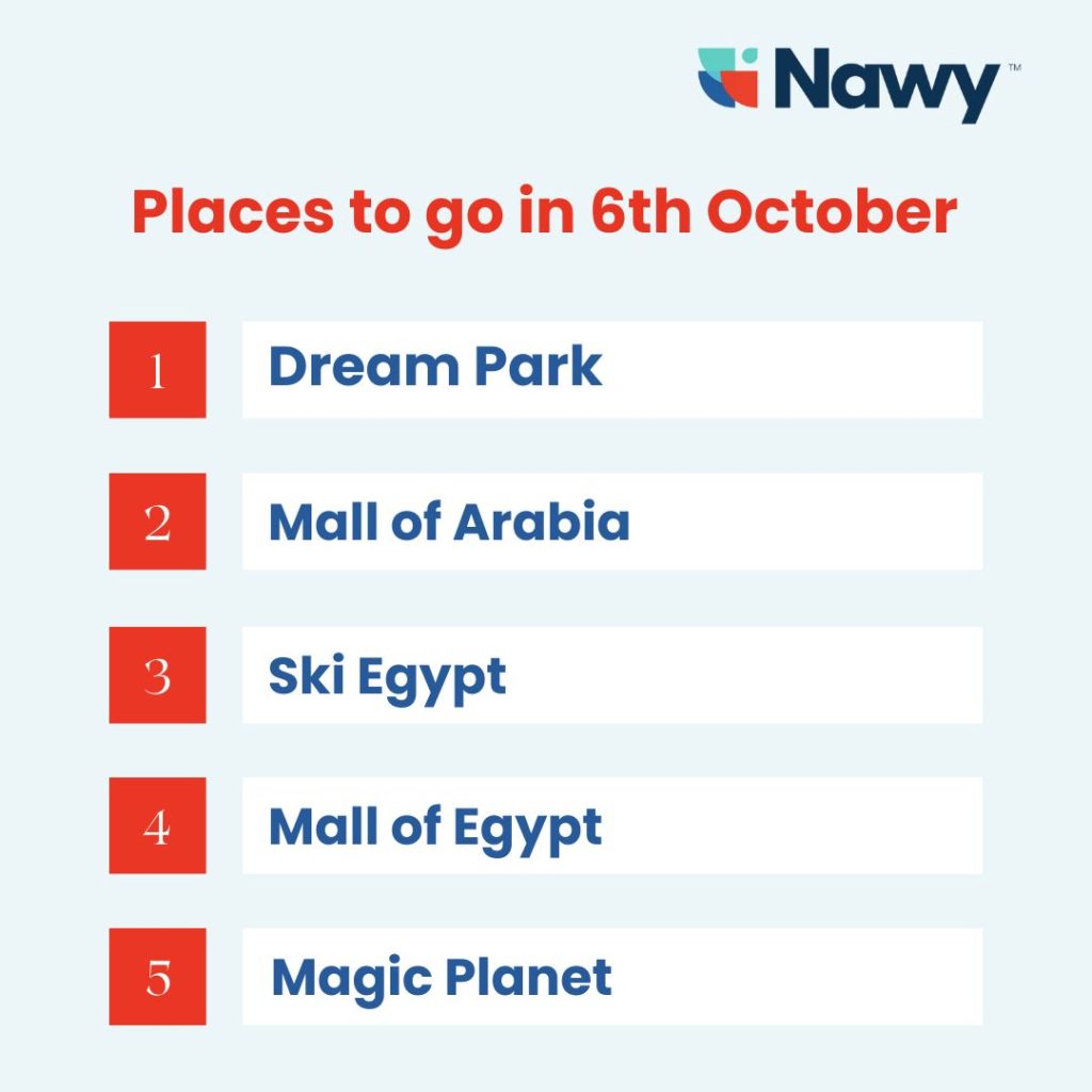 25+ Great Ideas About Where To Go In 6 October City - Nawy