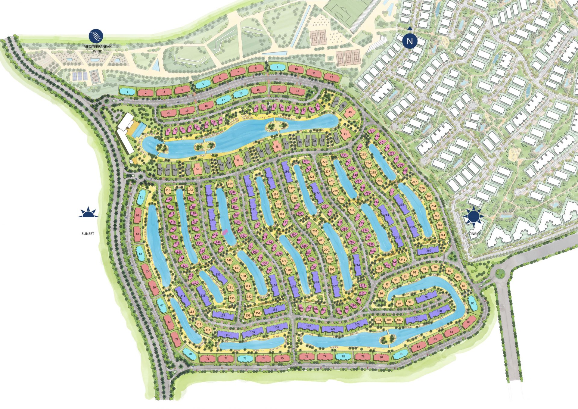 Ayla Master Plan And Beyond - Nawy