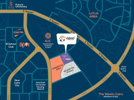 Azad Project New Cairo: A Dream-Like Reality - Nawy