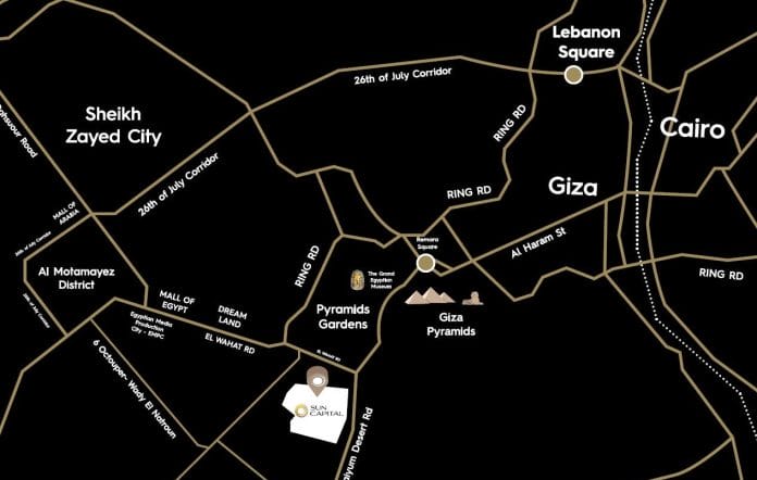 Sun Capital 6 October Location: Things You Should Know - Nawy