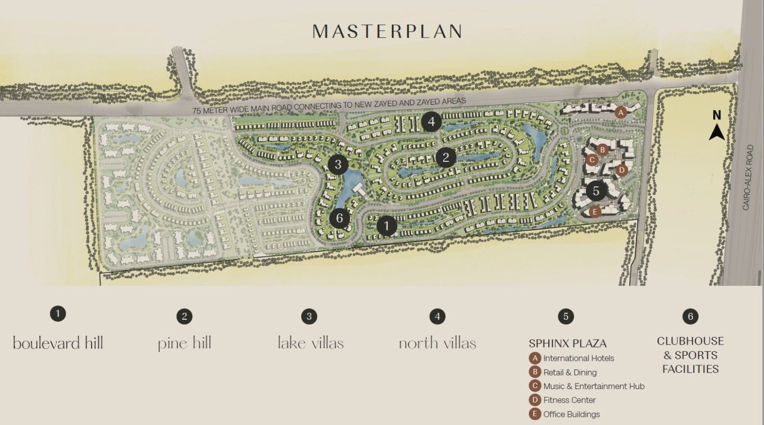 Discover The Prime Hills of One New Zayed Location - Nawy