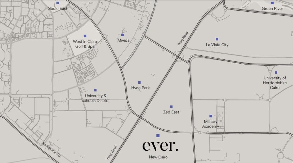 Unlock Convenience with the Location of Ever New Cairo - Nawy