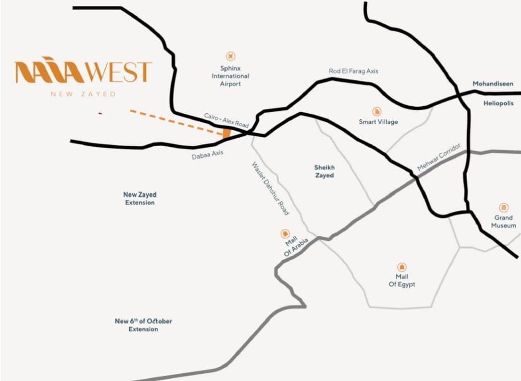 Check Out the Naia West Location & Master Plan Maps - Nawy