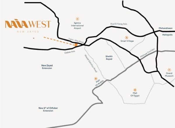 Check Out the Naia West Location & Master Plan Maps - Nawy