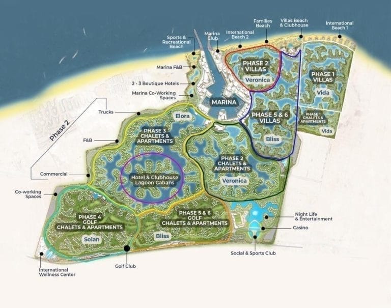 Discover the South Med North Coast Location Map - Nawy