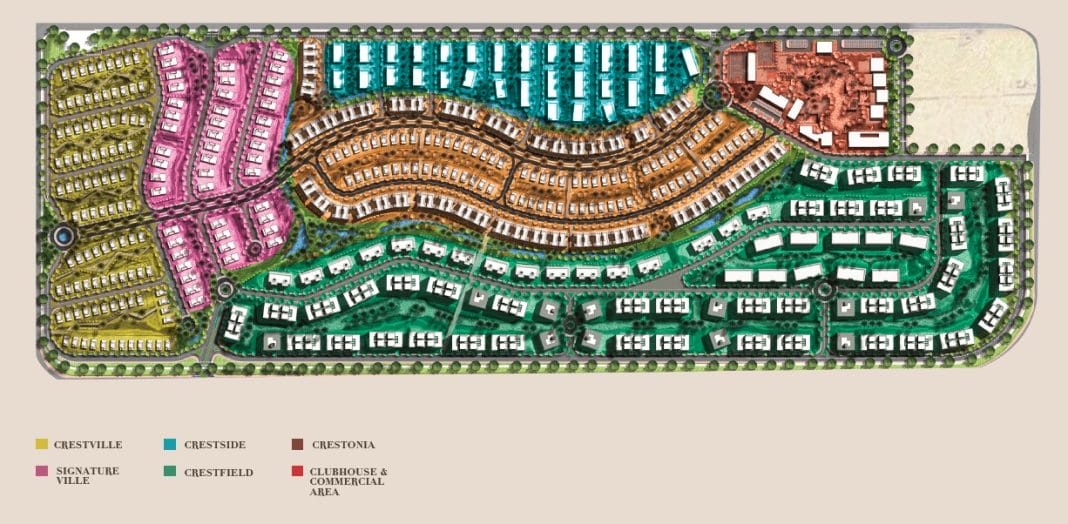 Your Elegant Life in The Crest New Cairo Compound - Nawy