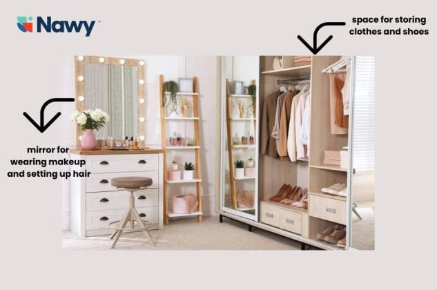 All About Setting Up a Dressing Room
