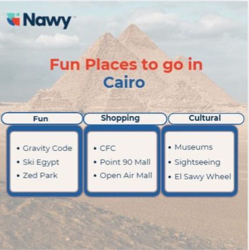 Fun Places to go in Cairo: Your Full Guide - Nawy