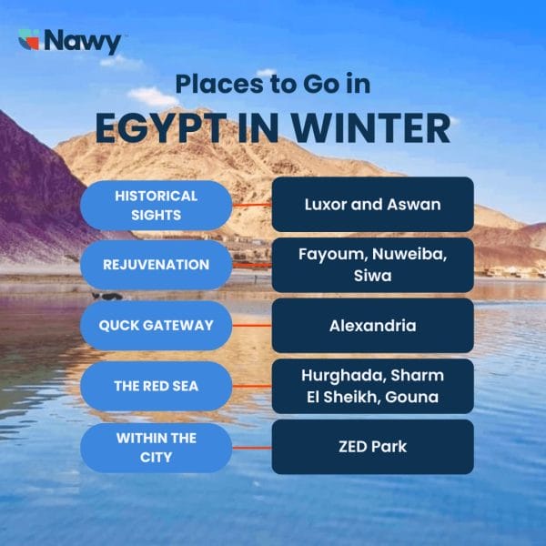 9 Magical Places to Go in Egypt in Winter - Nawy